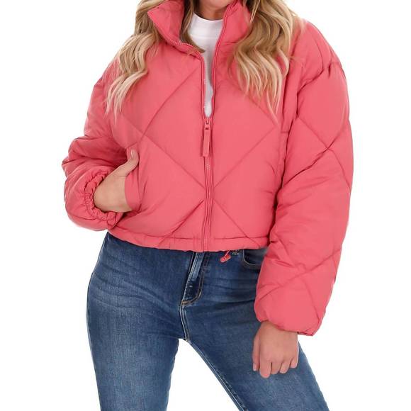 Love Tree | Jackets & Coats | New Love Tree Quilted Puffer Jacket ...